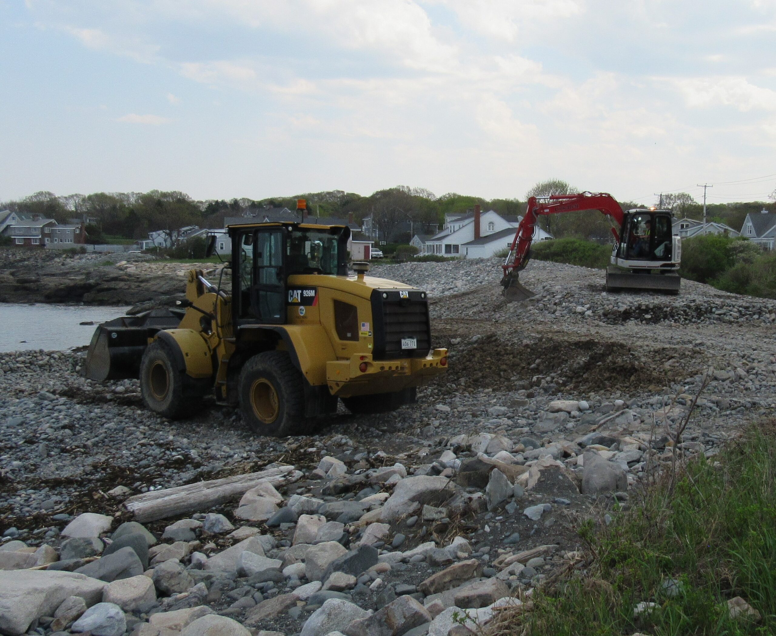 Pebble Beach Culvert Replaced - York DPW